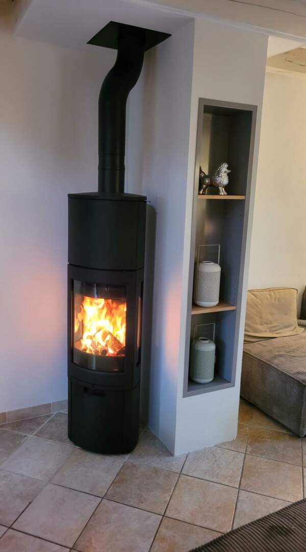 POSE DE POELE JOTUL F378 HT V2 ADVANCE - Art du feu